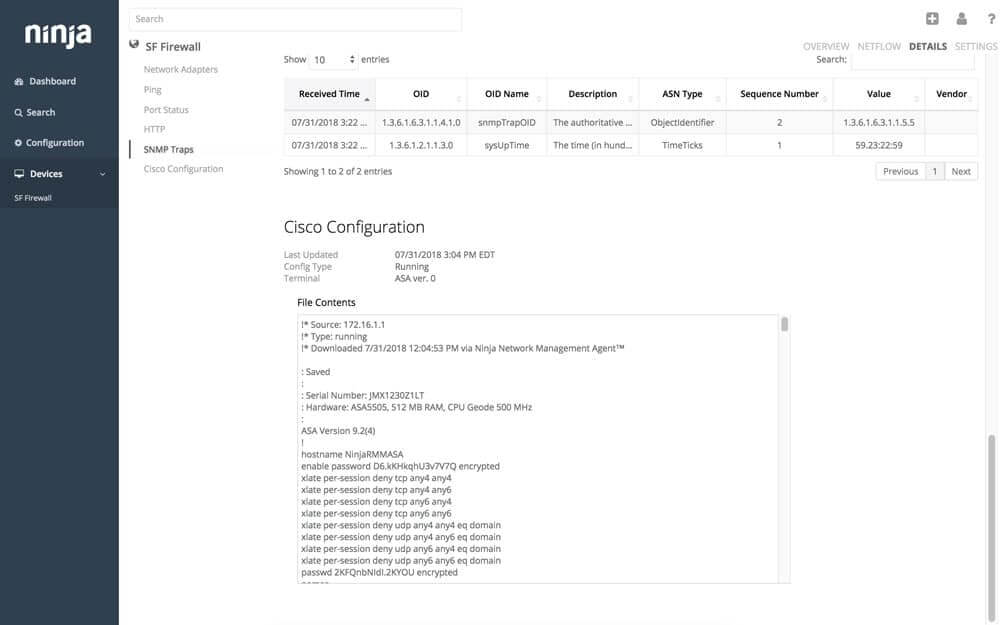 Network Management Software (NMS) - SNMP Bandwidth Monitoring