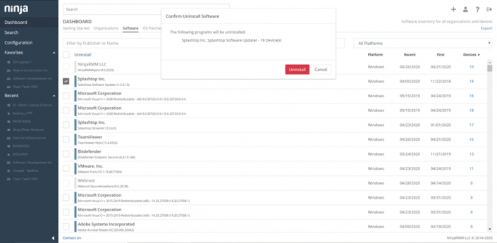 How to Automate Remotely Uninstalling Software with NinjaOne