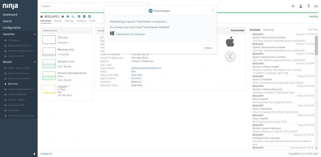 Mac Management Software from NinjaOne | NinjaOne
