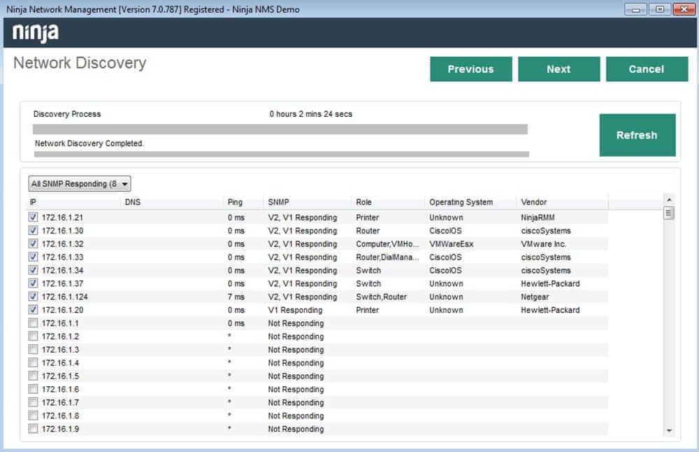 Network Management Software (NMS) - SNMP Bandwidth Monitoring