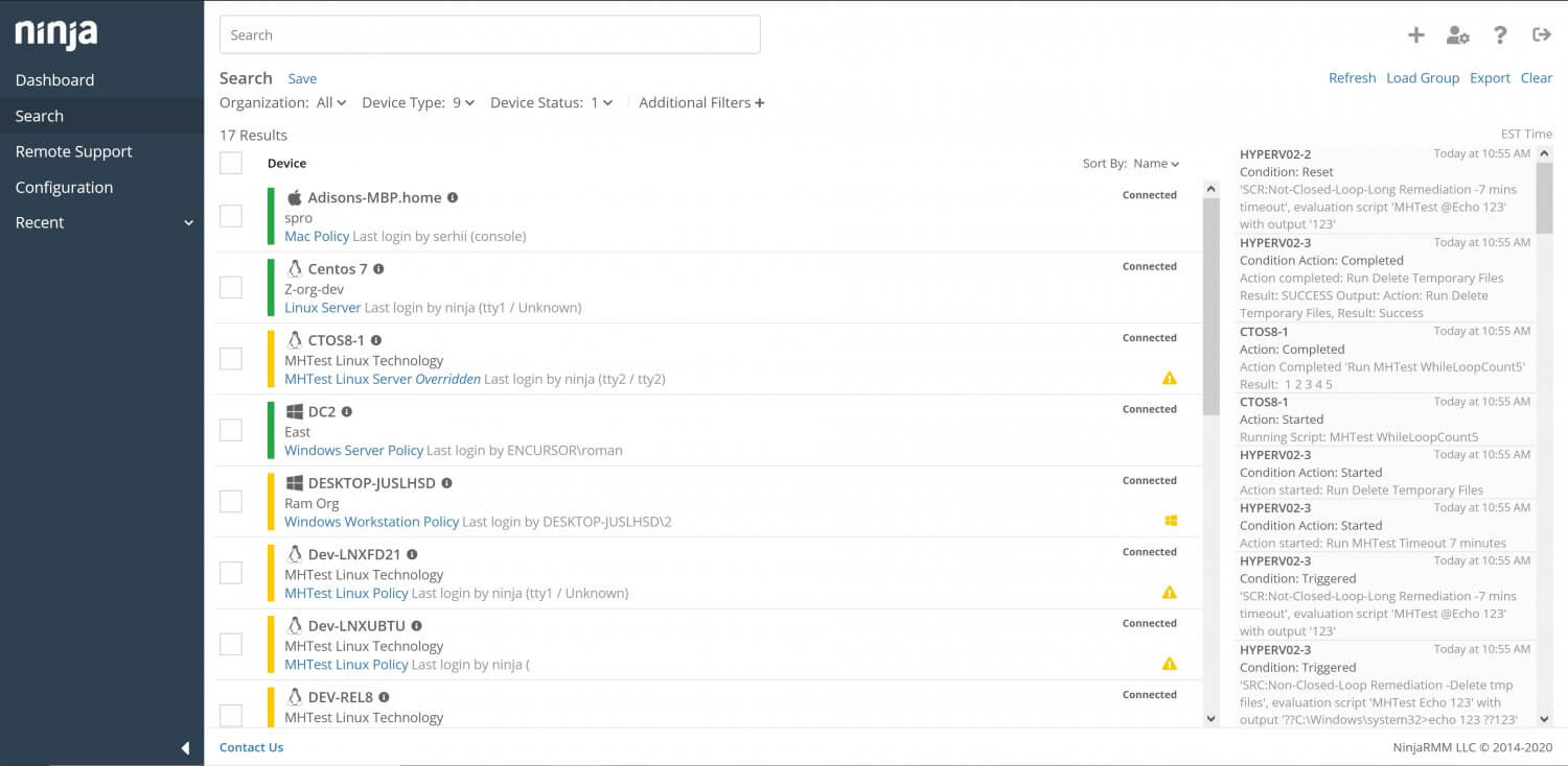 NinjaRMM - The Best RMM Software for MSPs & IT | #1 Rated NinjaOne