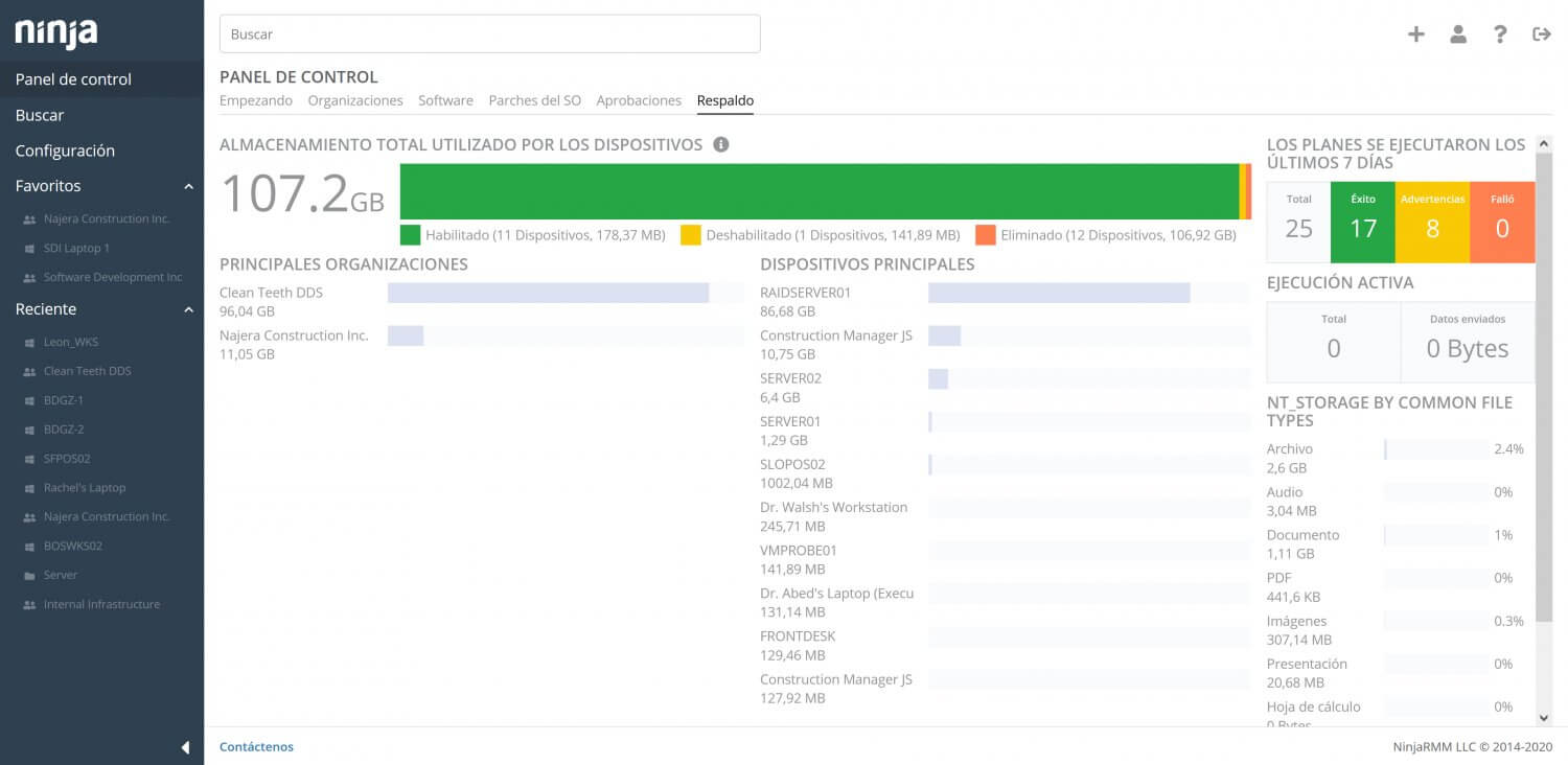 NinjaRMM - Características de un poderoso Software RMM - NinjaOne
