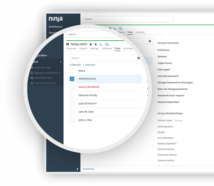 Active Directory User Management Tool | Sync and Manage AD Users | NinjaOne
