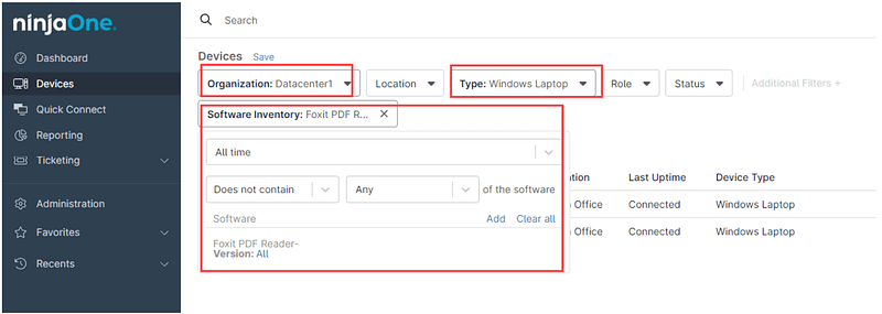 Software-Installation - NinjaOne