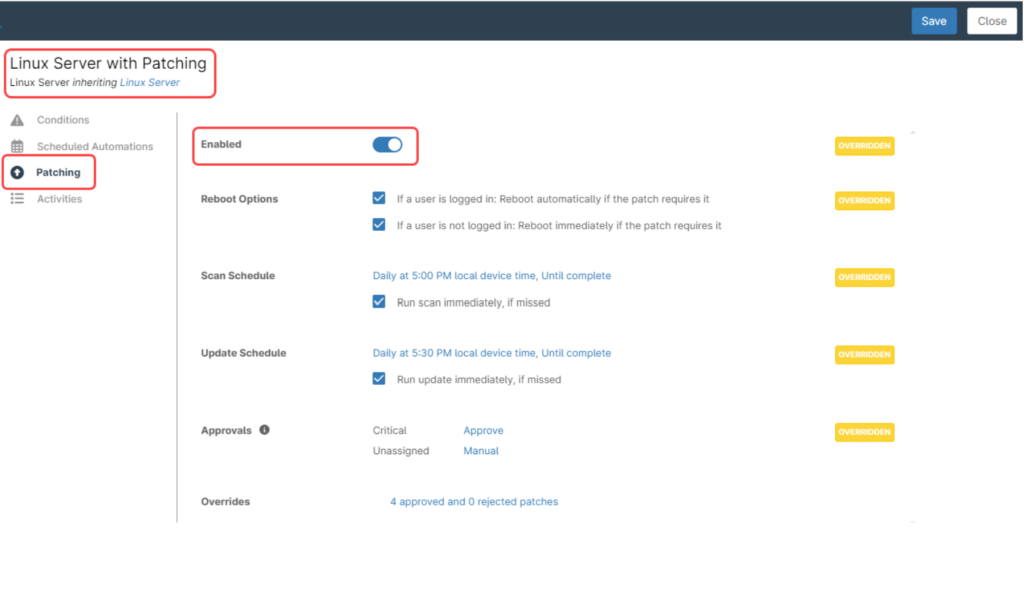 Linux Patching | NinjaOne
