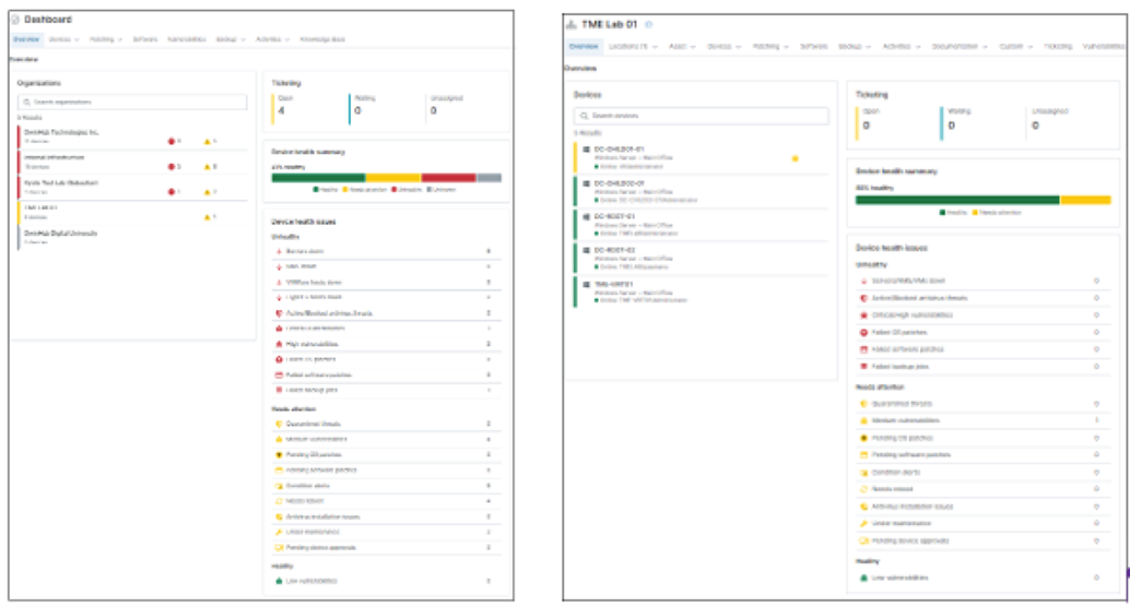 Dashboard Inventory Alerts | NinjaOne