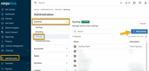 SysTray Setup | NinjaOne