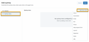 SysTray Setup | NinjaOne