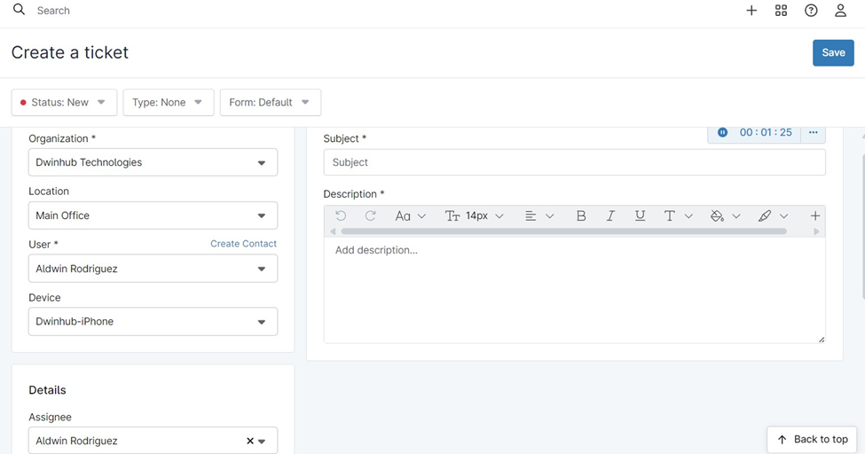 How to Create and Assign Tickets with NinjaOne - NinjaOne