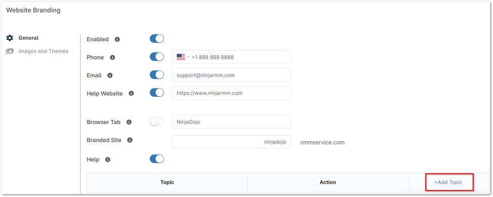 Branding Setup - NinjaOne