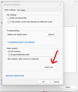 How to Change Storage Location of Search Index | NinjaOne