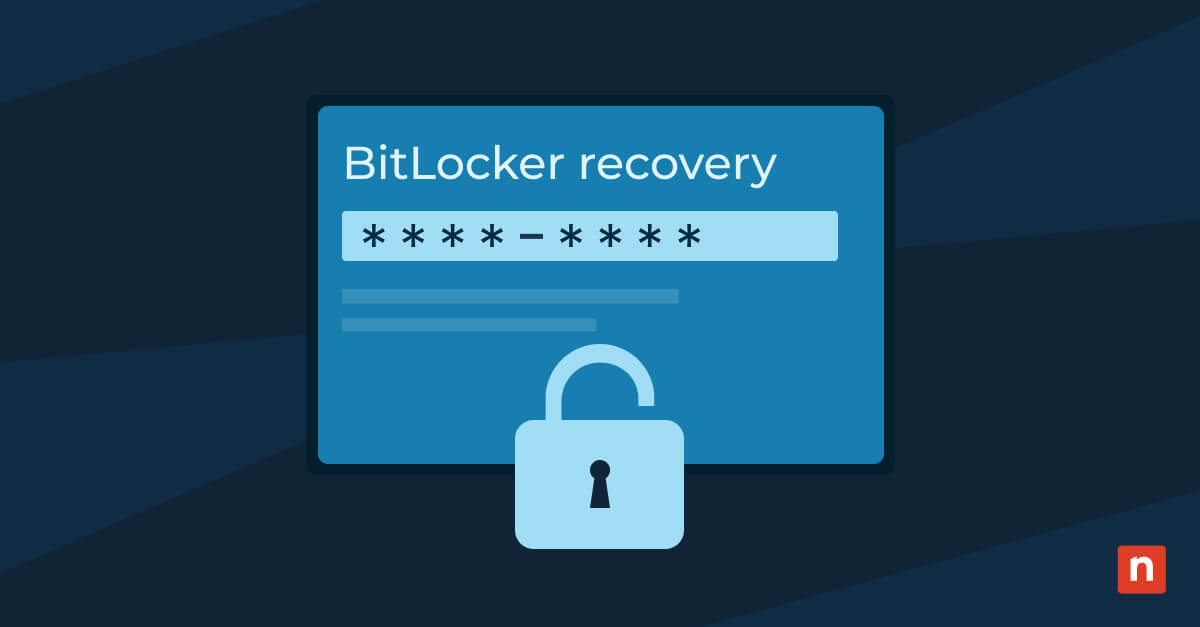 How to Copy an OS Drive Startup Key Encrypted by BitLocker | NinjaOne