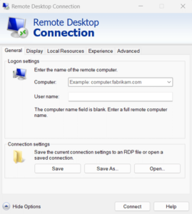 Save Remote Desktop Connection Settings to RDP Files | NinjaOne