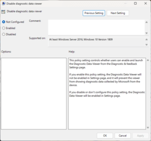 How to Enable or Disable Diagnostic Data Viewer in Windows 10/11 | NinjaOne