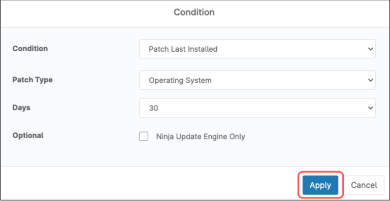 Viewing Applicable Patches | NinjaOne