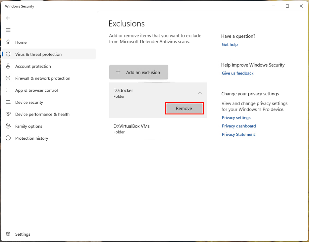 Remove Exclusions from Microsoft Defender Antivirus in Windows 10/11 ...