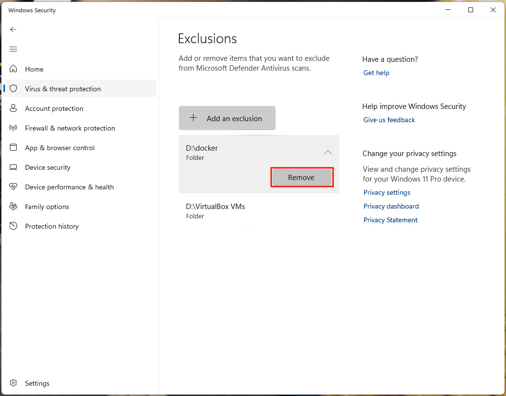 Remove Exclusions from Microsoft Defender Antivirus in Windows 10/11 ...