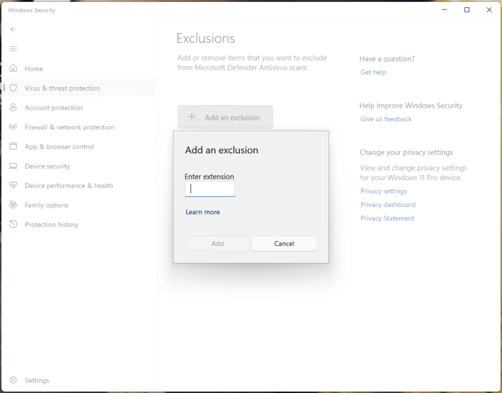Remove Exclusions from Microsoft Defender Antivirus in Windows 10/11 ...