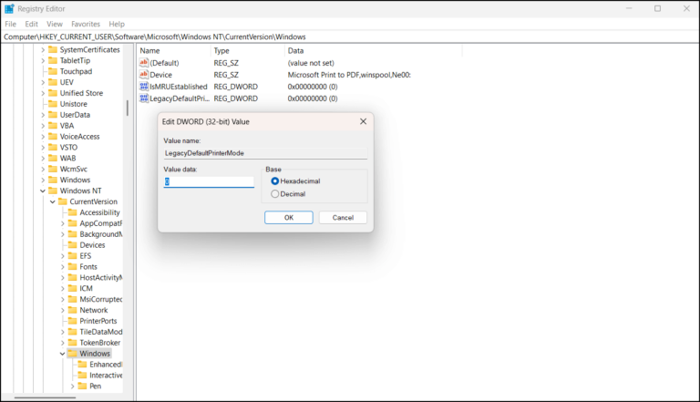 How to Turn On or Off Let Windows Manage Default Printer | NinjaOne