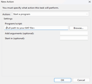 How to Use Task Scheduler to Run BAT File in Background | NinjaOne