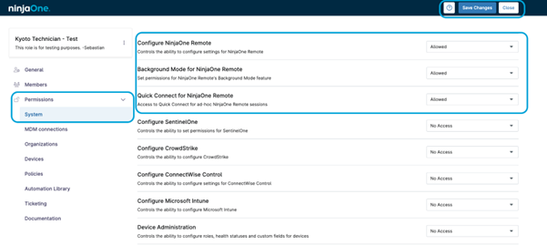 Background Mode | NinjaOne