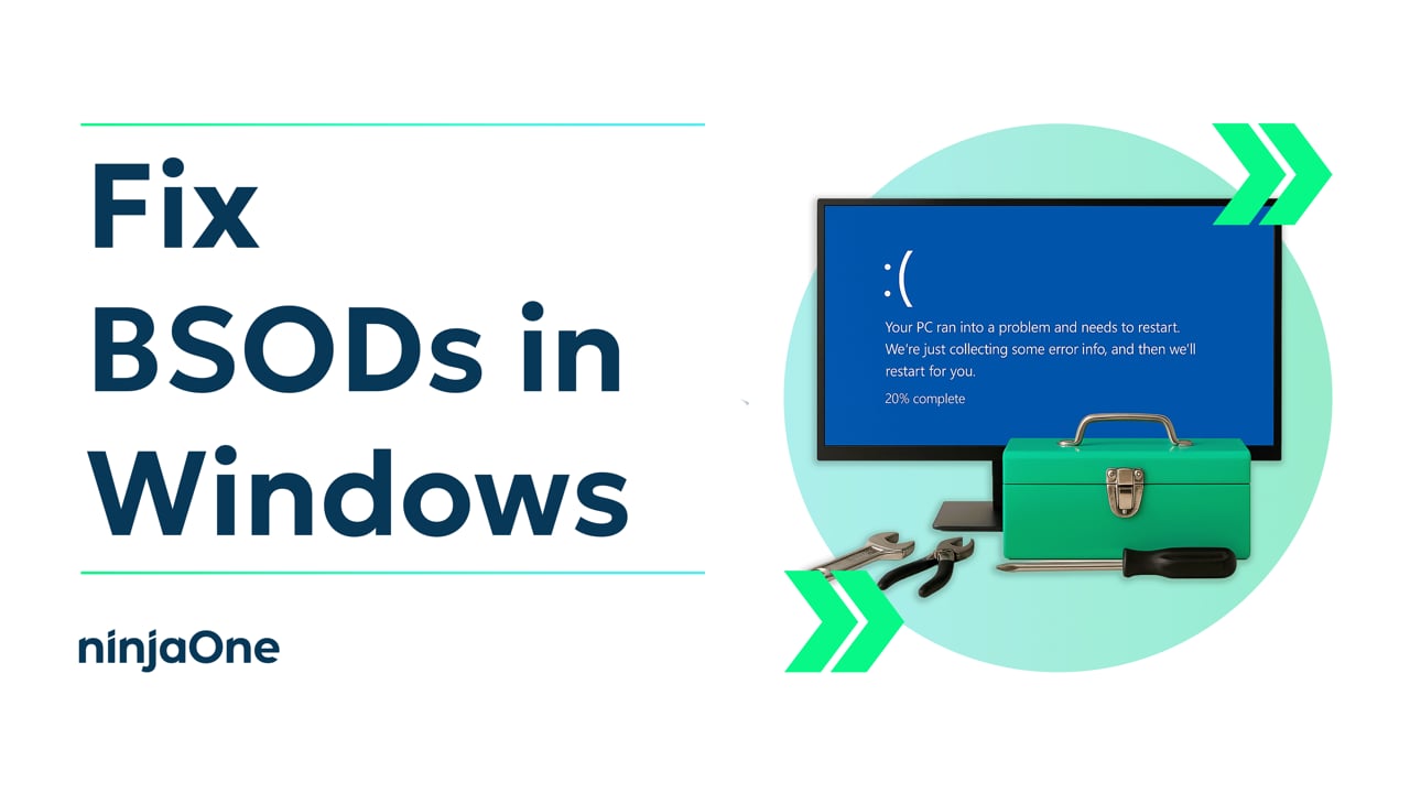 How to Run the BSOD Troubleshooter in Windows 10 | IT Video Hub | NinjaOne