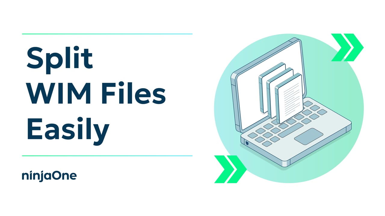 How to Split install.wim File for Windows | IT Video Hub | NinjaOne