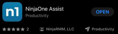 NinjaOne Assist Mobile Application - NinjaOne