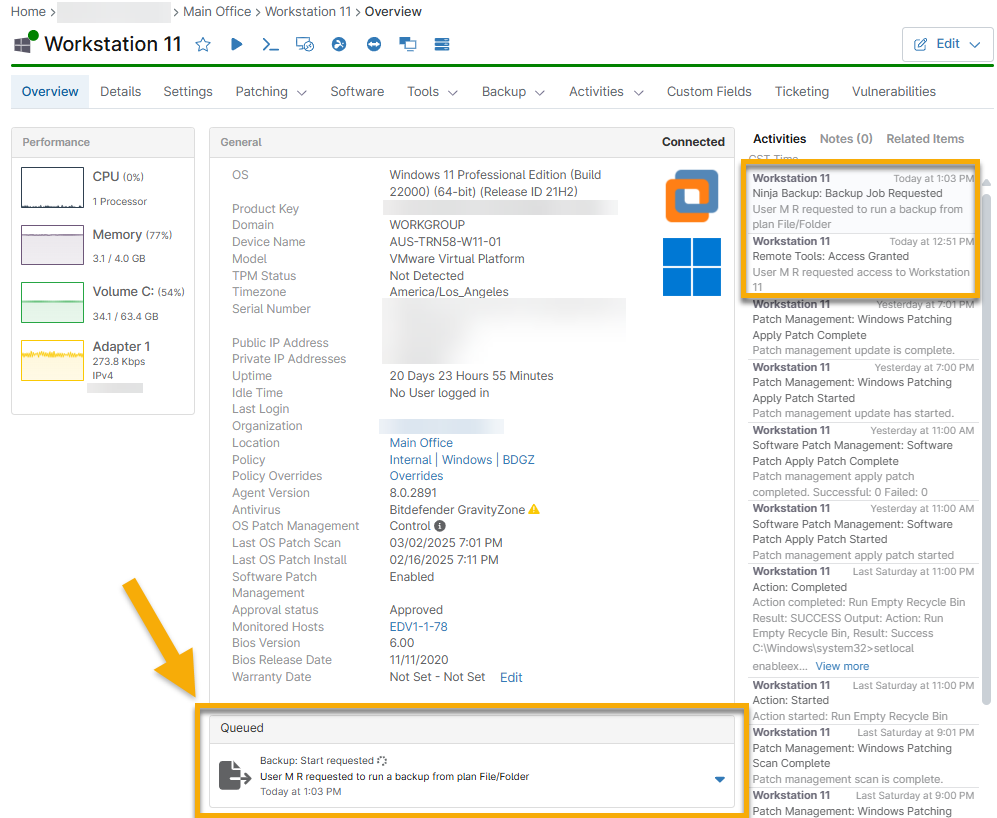 NinjaOne Backup: Configuring File/Folder Backup Plans - NinjaOne
