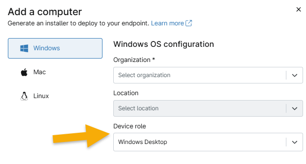 NinjaOne Endpoint Management : Rôles du dispositif - NinjaOne