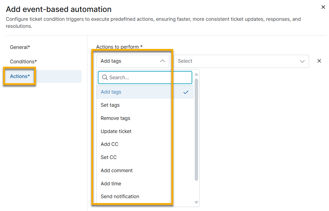Automation Configuration Definitions