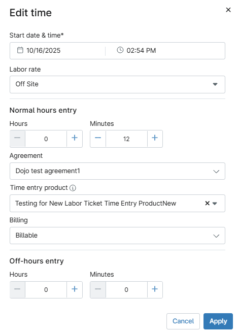 NinjaOne Billing: How to Bill a Labor Ticket Time Entry Product - NinjaOne