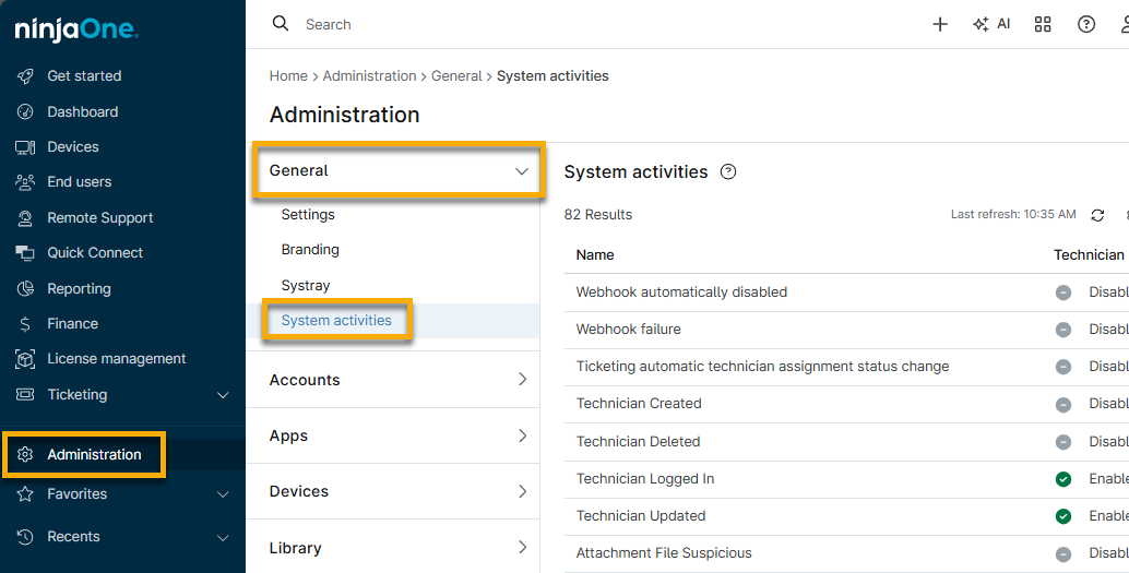 NinjaOne Ticketing: Create and Assign - NinjaOne